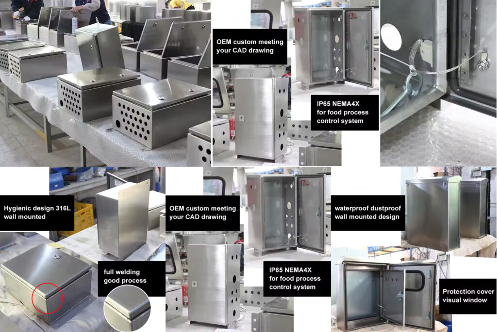 Stainless Steel Electrical Enclosures | IP66/NEMA 4X Rated | HoFeng ...