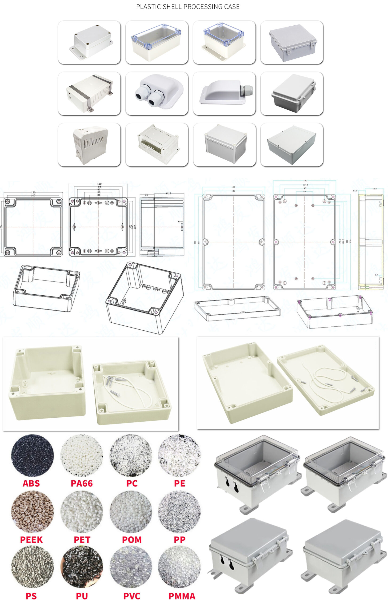 Plastic Electrical Enclosures | Waterproof & Customizable Boxes ...